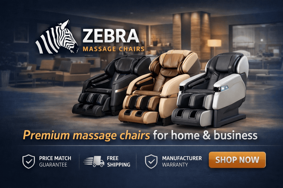 Commercial Massage Chairs: Business Buyer's Guide | Zebra – ZEBRA ...