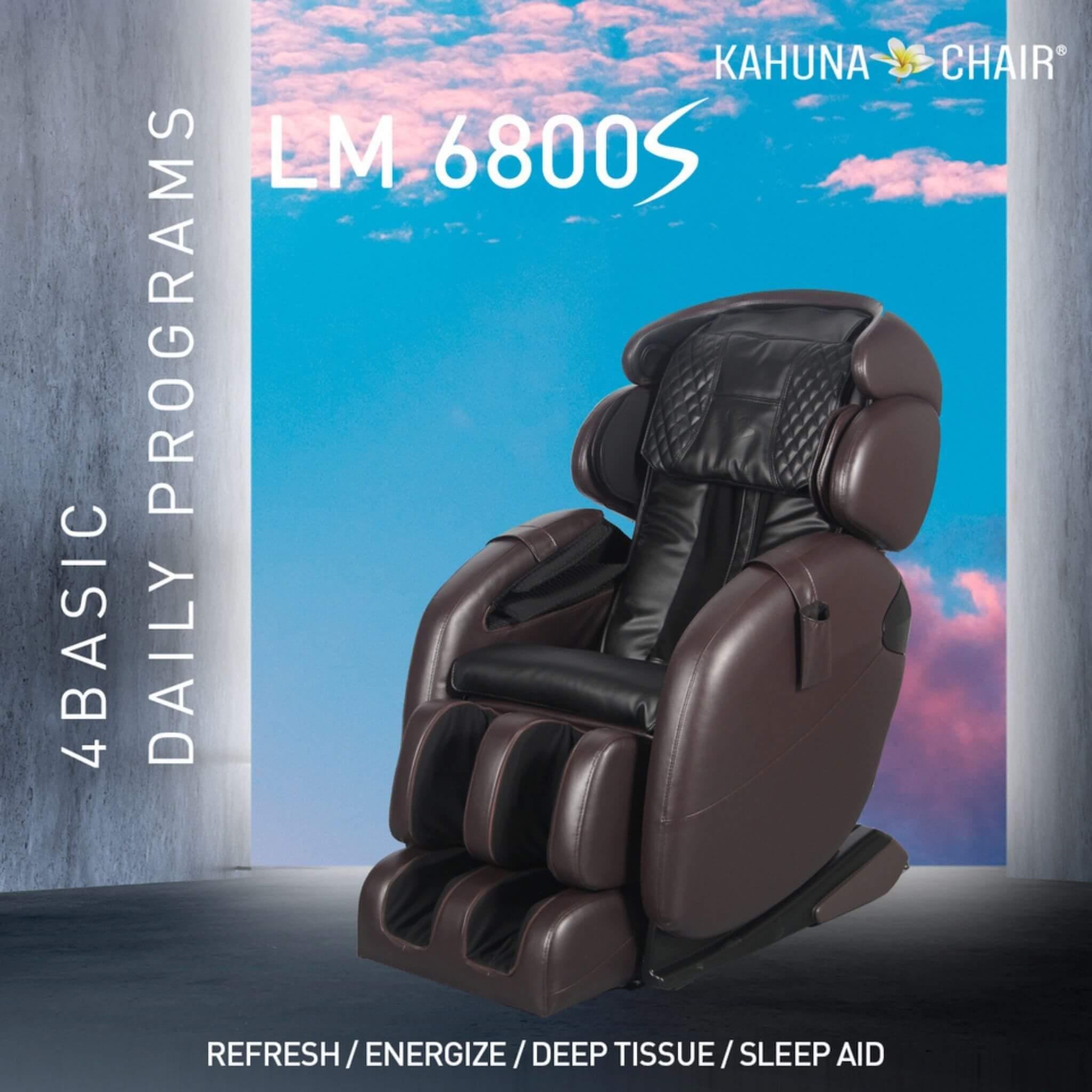 Kahuna LM 6800S Massage Chair ZEBRA MASSAGE CHAIRS